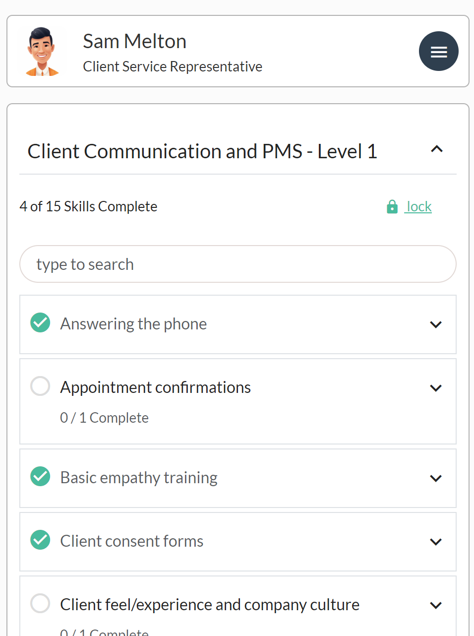 Skill & Competency Training Tracker for Veterinary Practices Vet Level Up